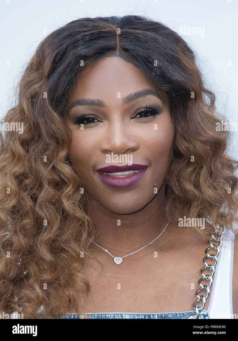 Guests attends the Women's Tennis Association (WTA) Tennis on The ...