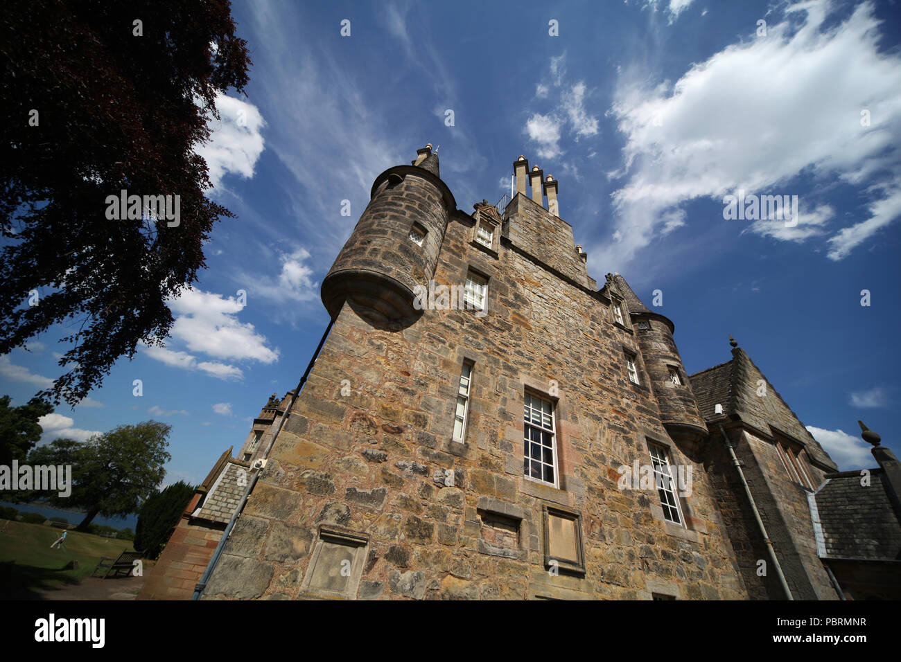 Set in the grounds of its own gardens lauriston castle is situated ...