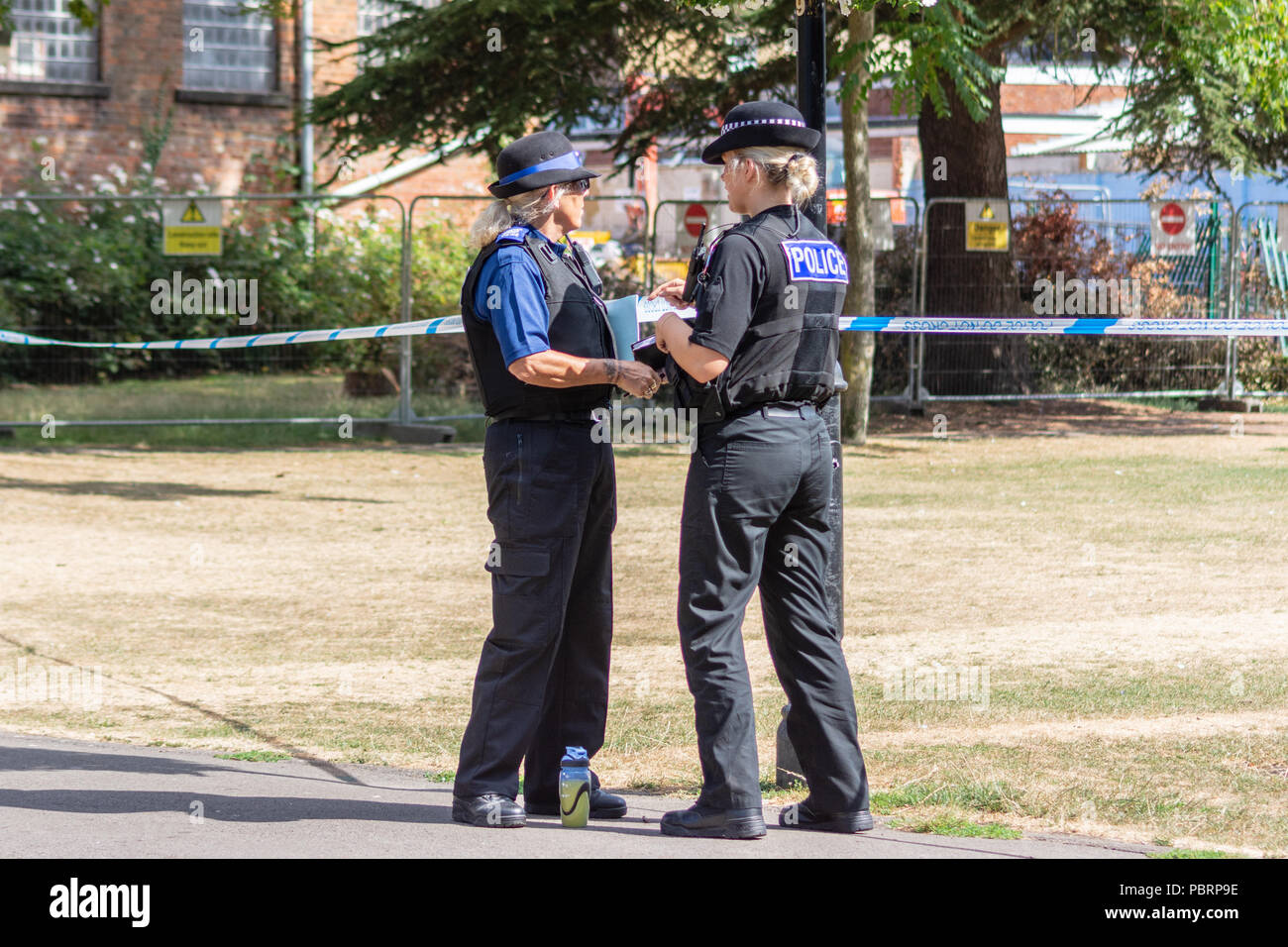 Police community support officers pcso hi-res stock photography and ...