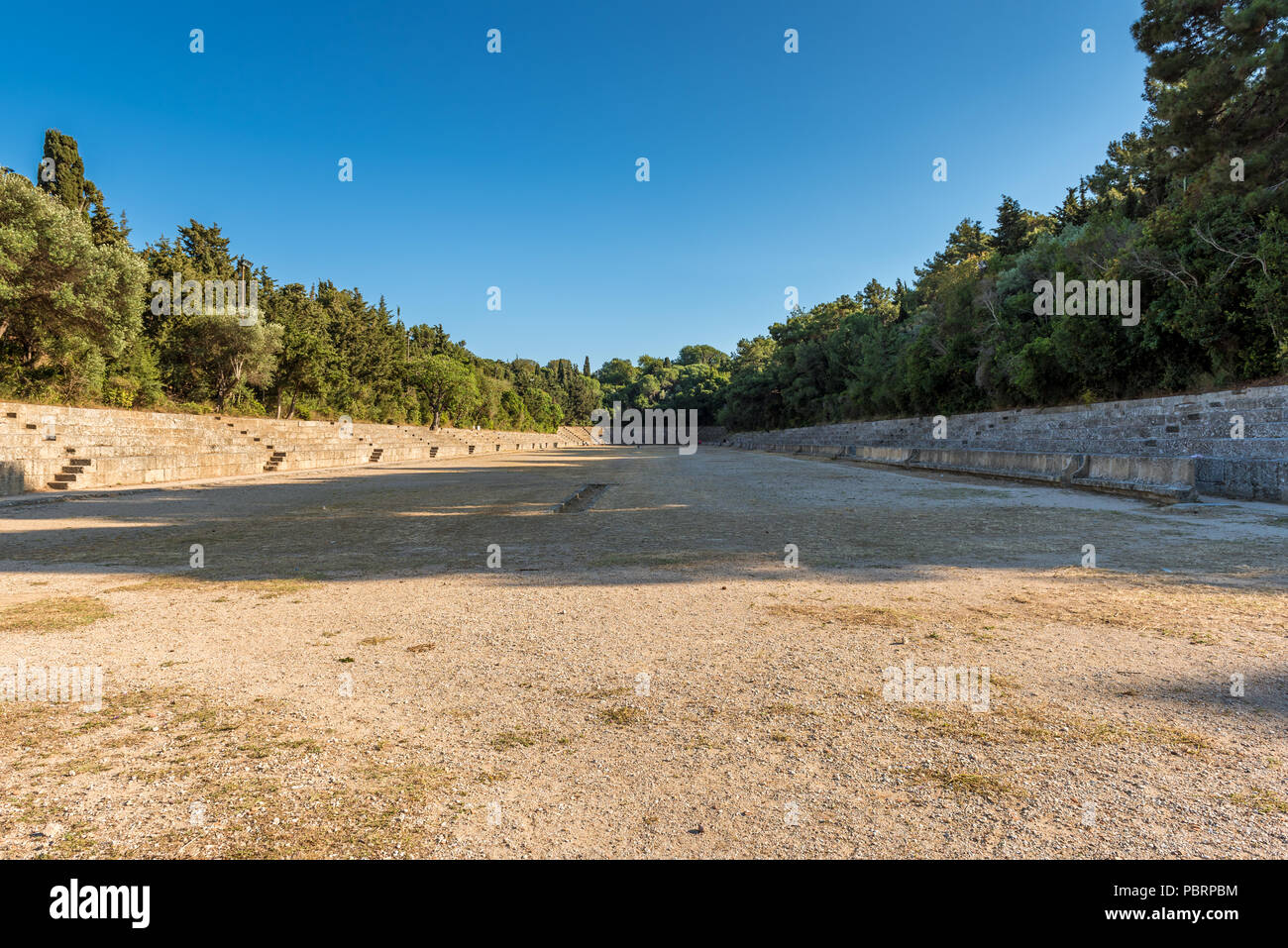 Ancient stadium rhodes greece hi-res stock photography and images - Alamy