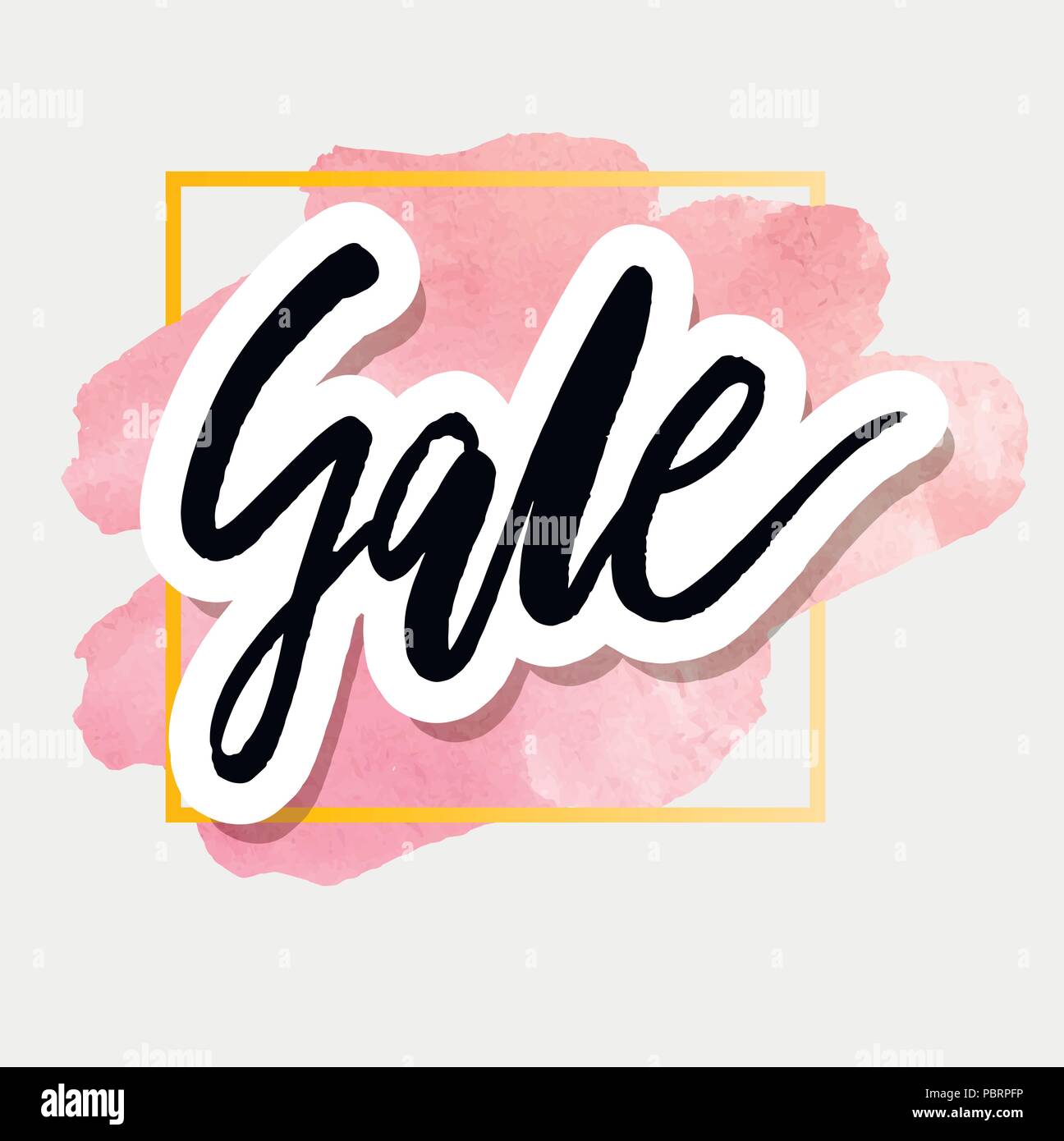 Saleslettering Stock Vector Images - Alamy