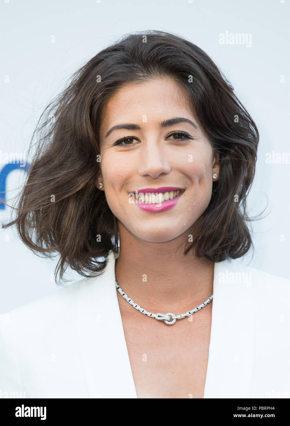 Guests attends the Women's Tennis Association (WTA) Tennis on The ...