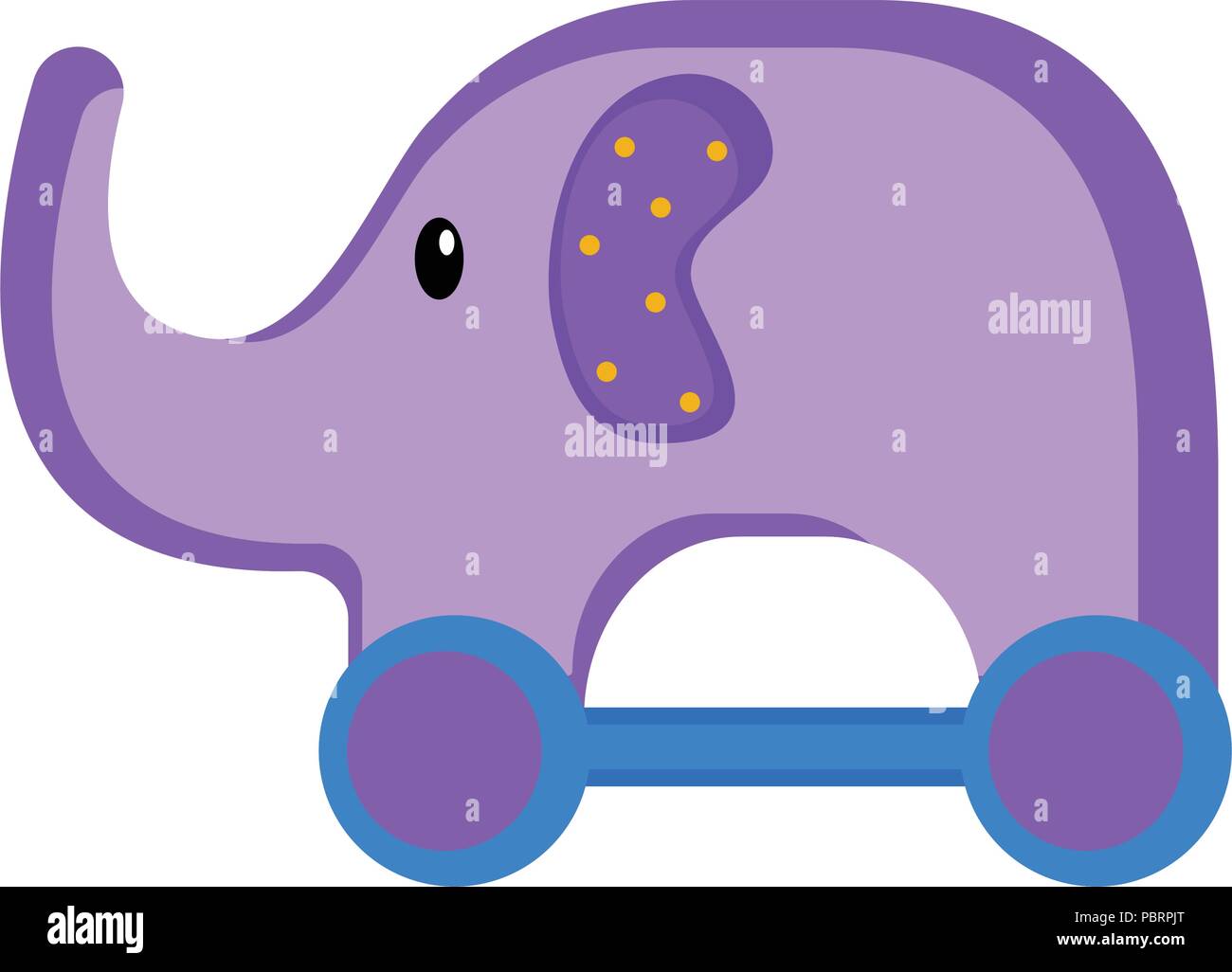 Isolated elephant toy icon Stock Vector Image & Art - Alamy