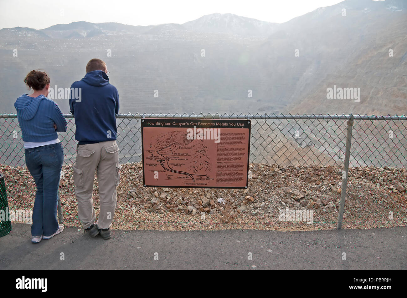 The Bingham Canyon Mine, or Kennecott Copper Mine, is one of the worlds ...
