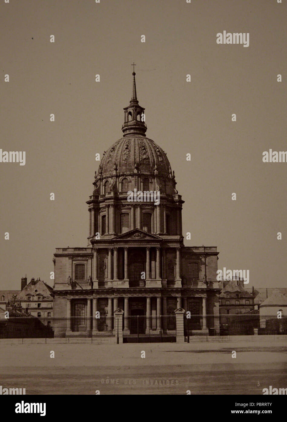 Achille Quinet, Dome des Invalides, c. 1870 Stock Photo - Alamy