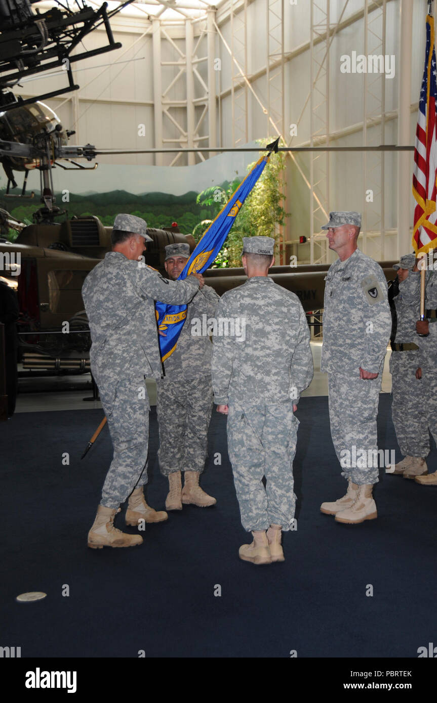 ACLC welcomes new commander Stock Photo - Alamy