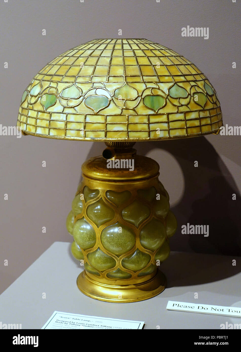 Tiffany lamp acorn hi-res stock photography and images - Alamy