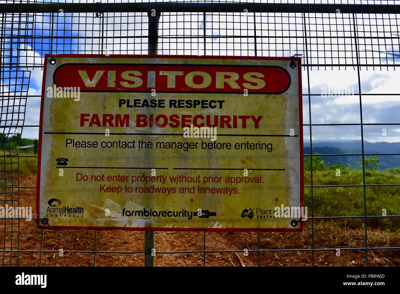 Farm Gate Australia High Resolution Stock Photography and Images - Alamy