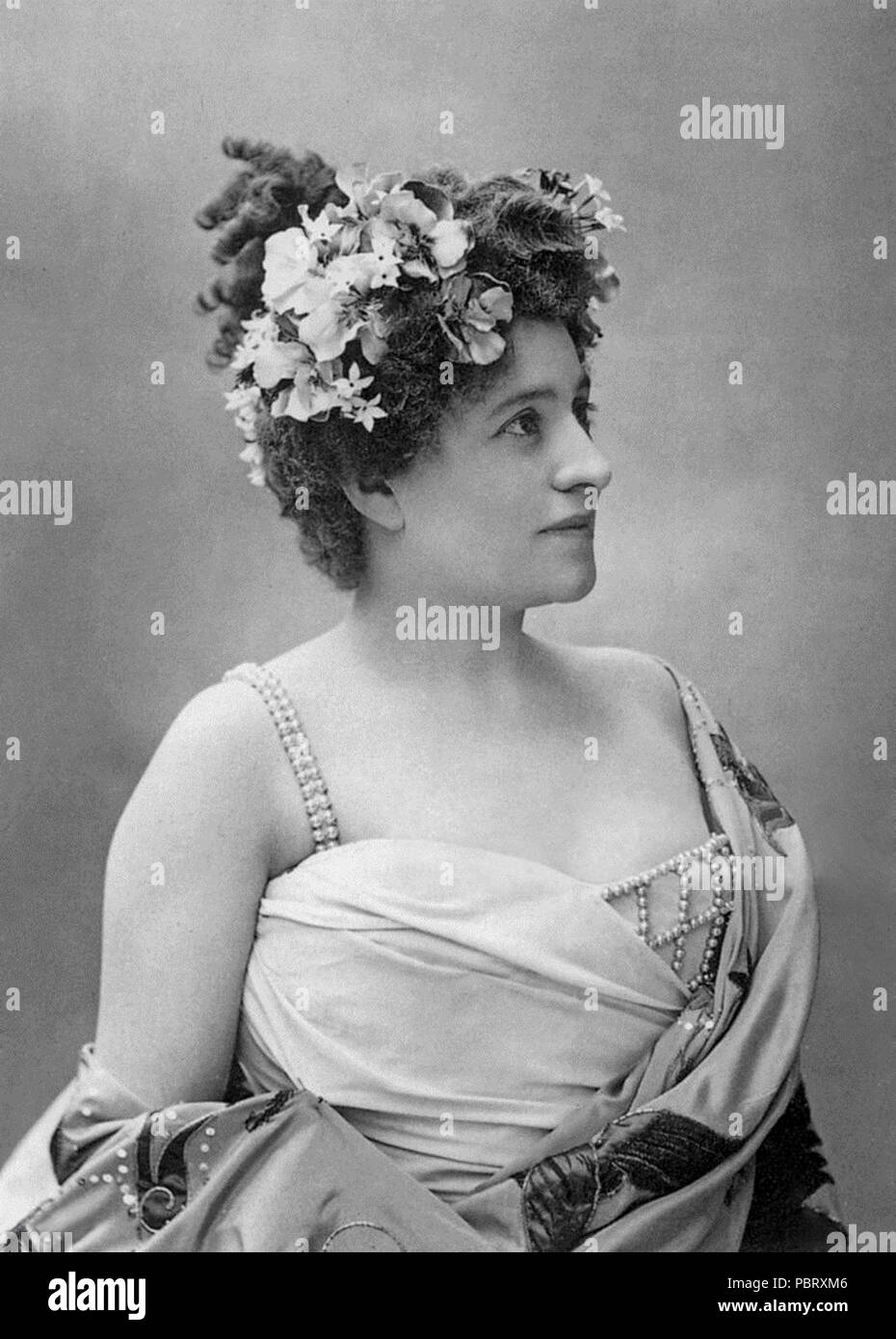 Actress Lucy Berthet in the Thais in the role of JulesMassenet opera ...