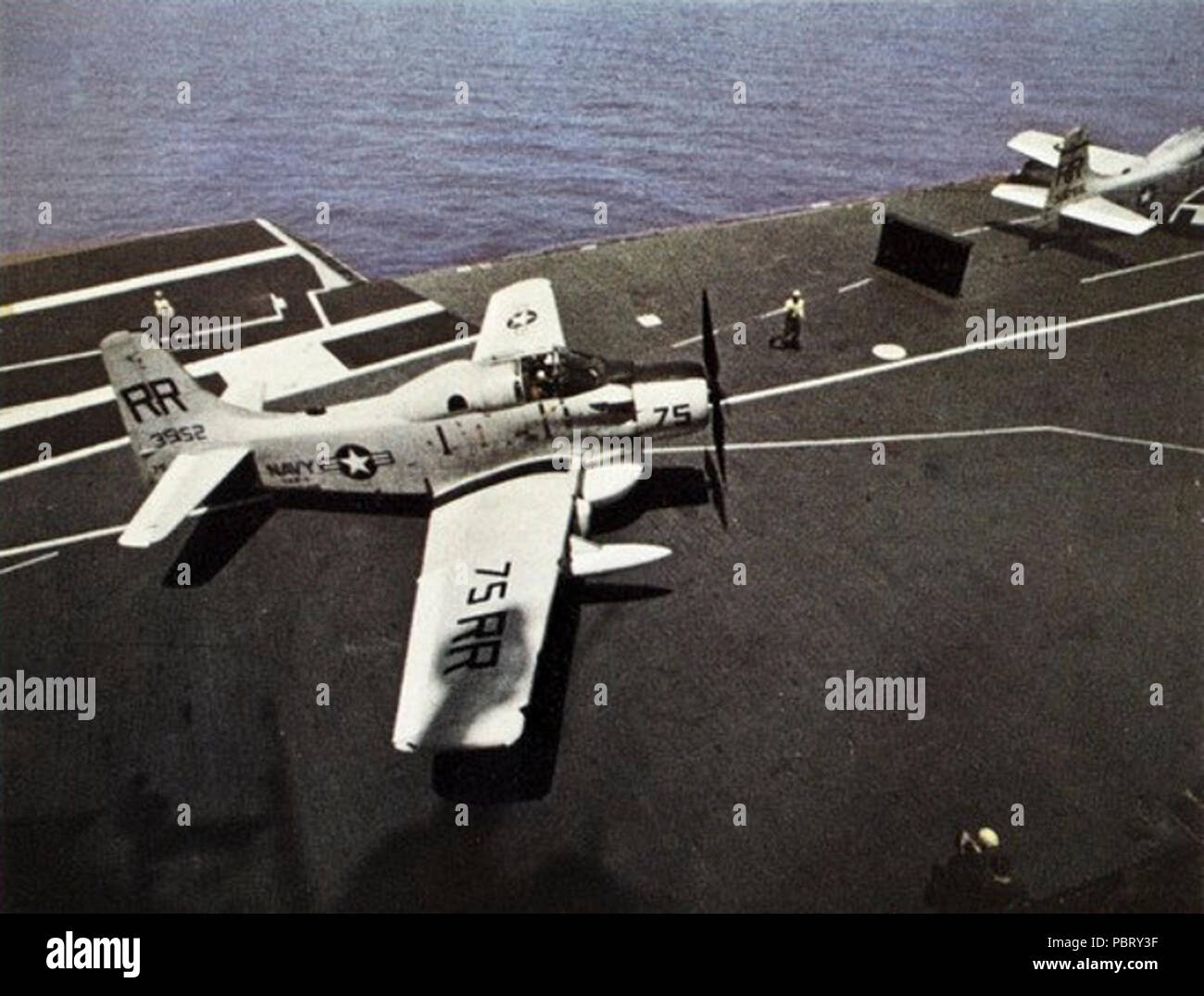 AD-5W of VAW-11 on USS Bennington (CVS-20) in 1962 Stock Photo - Alamy