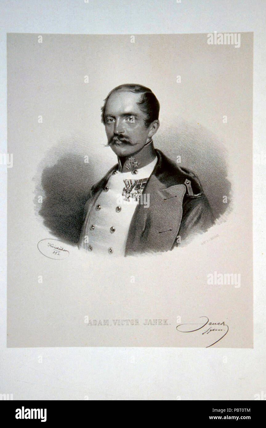 Adam Viktor Janek Litho Stock Photo - Alamy