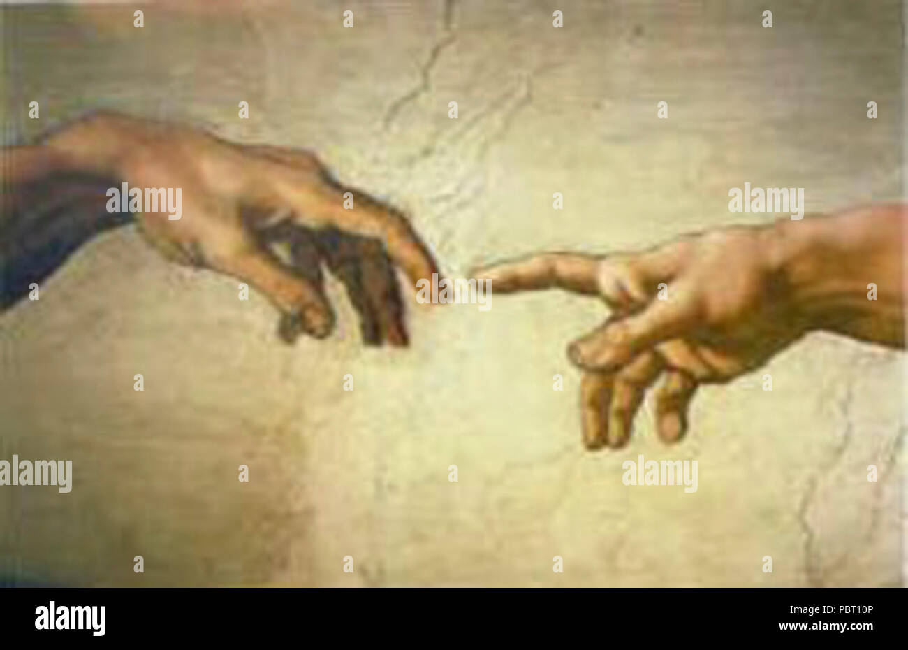 Adam hand hi-res stock photography and images - Alamy