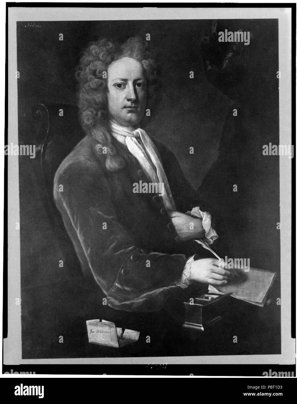 Addison - M. Dahl pinx, 1719 Stock Photo - Alamy