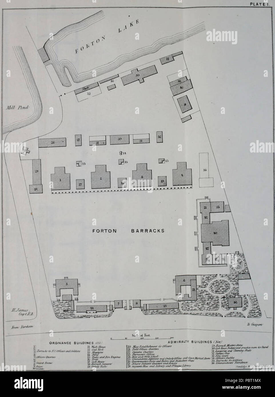 Forton barracks historical hi-res stock photography and images - Alamy