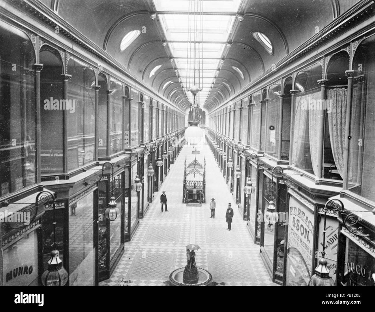 Adelaide Arcade, Sweet 1886 Stock Photo - Alamy