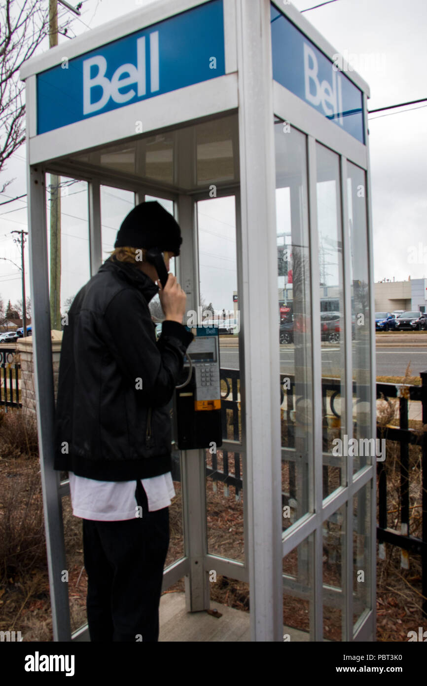 Bell phone booth hi-res stock photography and images - Alamy