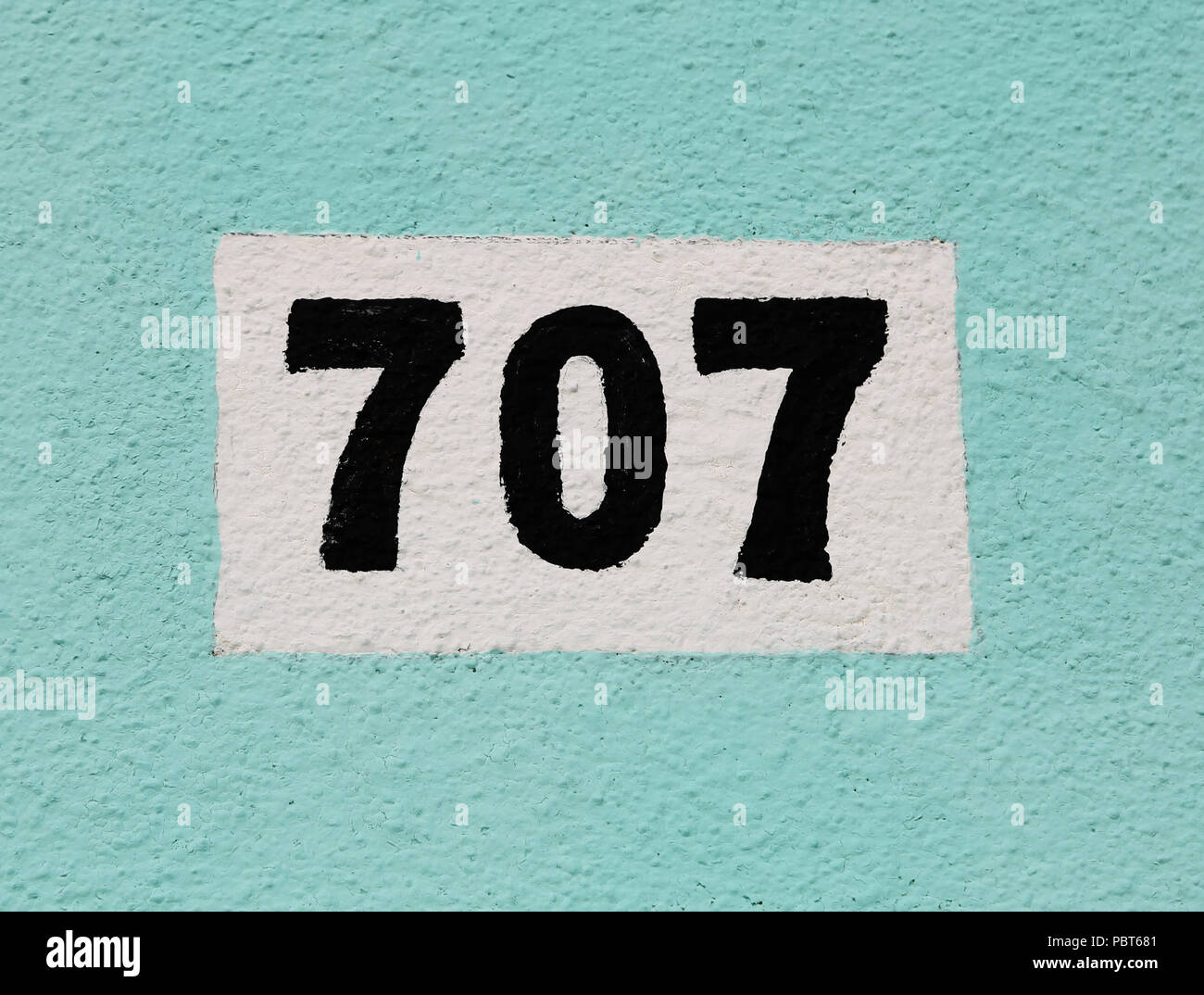 Number 707 hi-res stock photography and images - Alamy