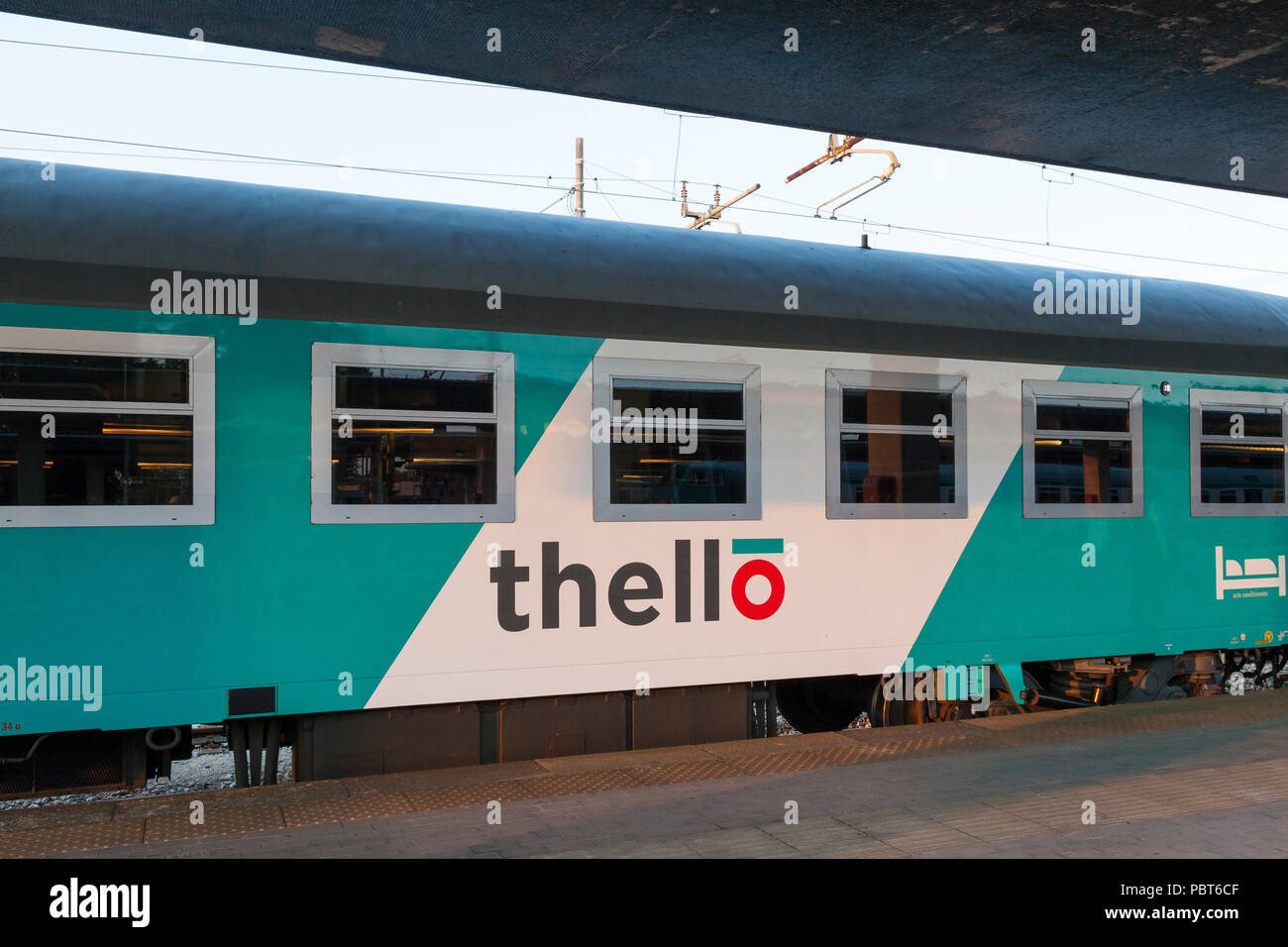 Station logo hi-res stock photography and images - Alamy