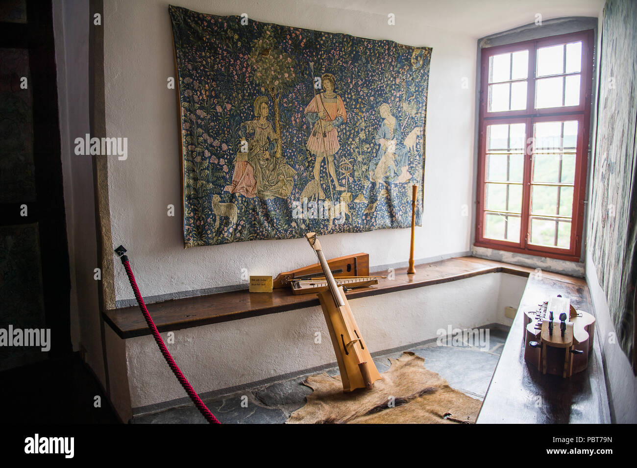 Marksburg castle interior hi-res stock photography and images - Alamy