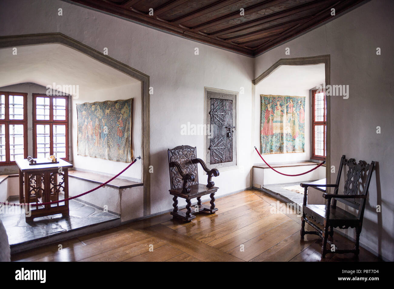 Marksburg castle interior hi-res stock photography and images - Alamy