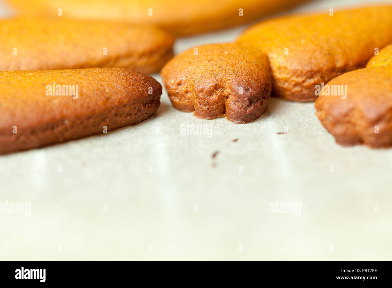 gingerbread cookies close up background horizontal image Stock Photo ...
