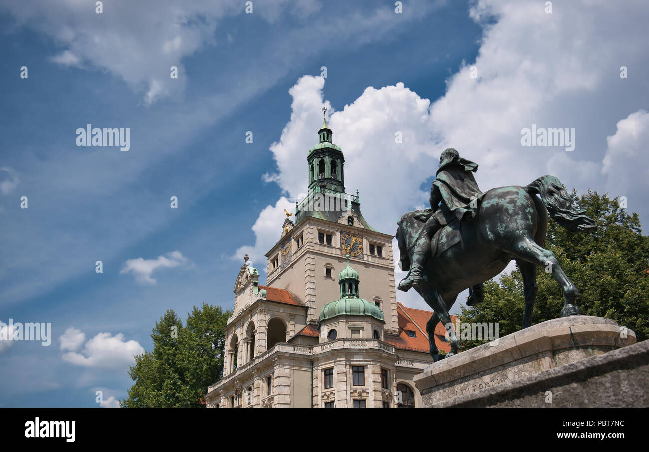 Statue of luitpold hi-res stock photography and images - Alamy
