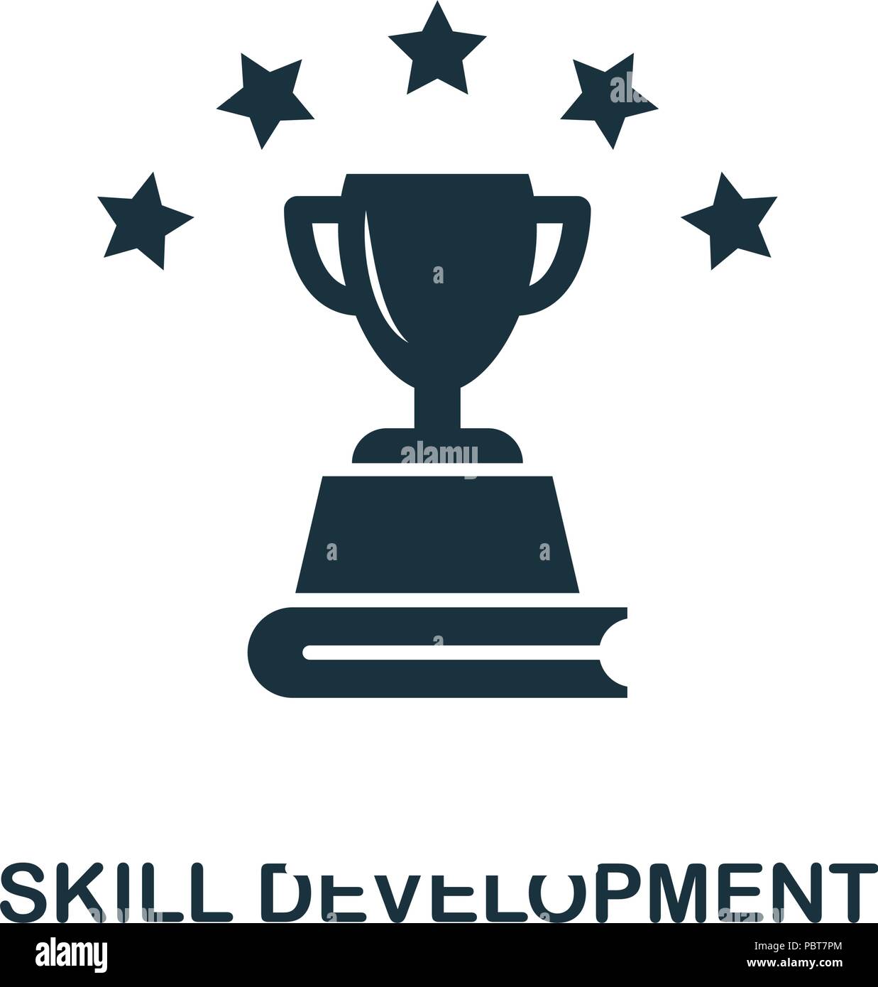 Skill Development creative icon. Simple element illustration. Skill ...