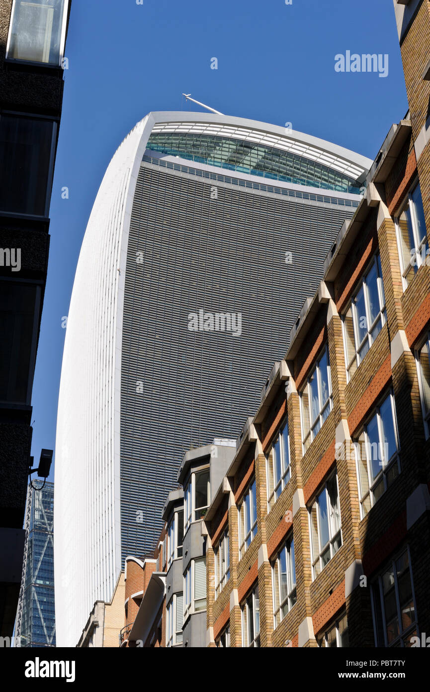 The Walkie Talkie building, City of London, England, United Kingdom ...