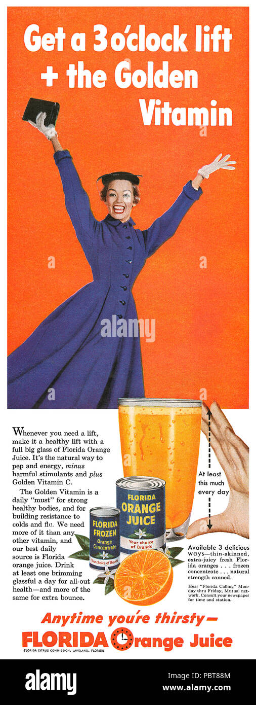 Fruit juice advert hi-res stock photography and images - Alamy