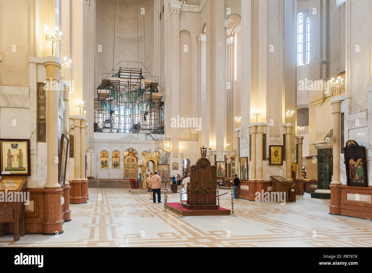 Georgian Orthodox Church Interior High Resolution Stock Photography and ...