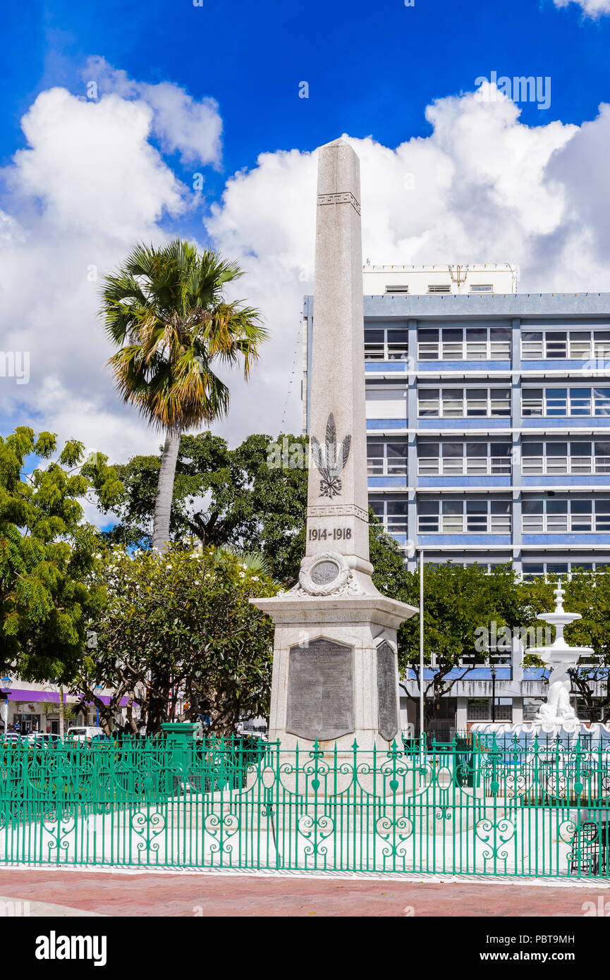 Barbados monument hi-res stock photography and images - Alamy