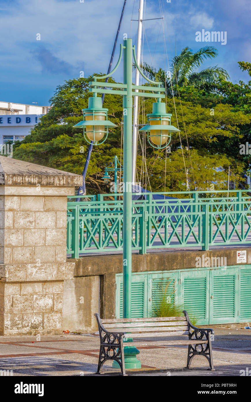 Historic part of Bridgetown, Barbados. World Heritage Site of UNESCO ...