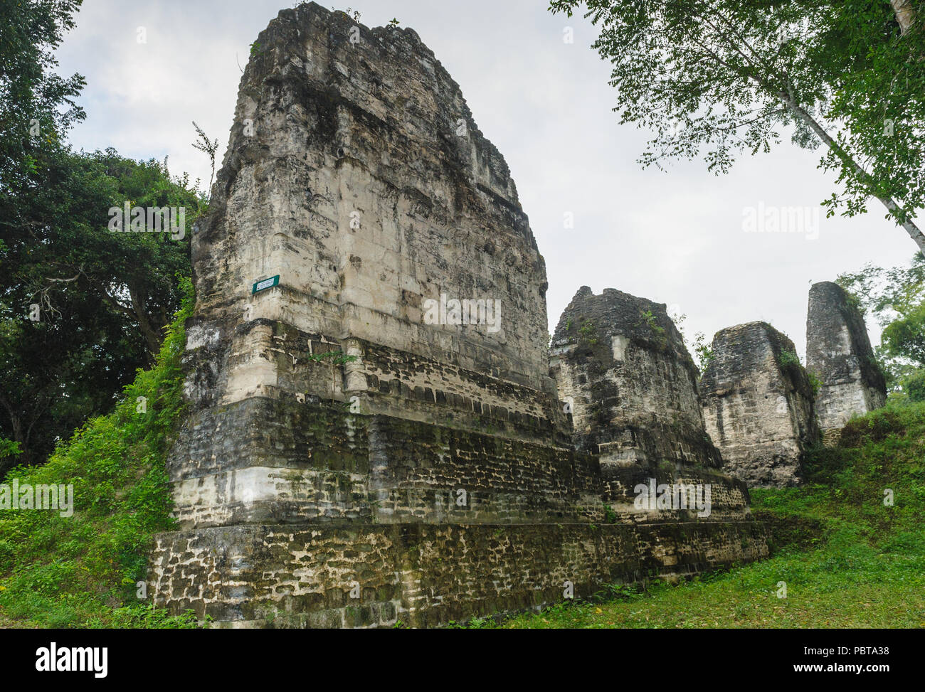 Stone ruins of Tikal, Guatemala Stock Photo - Alamy