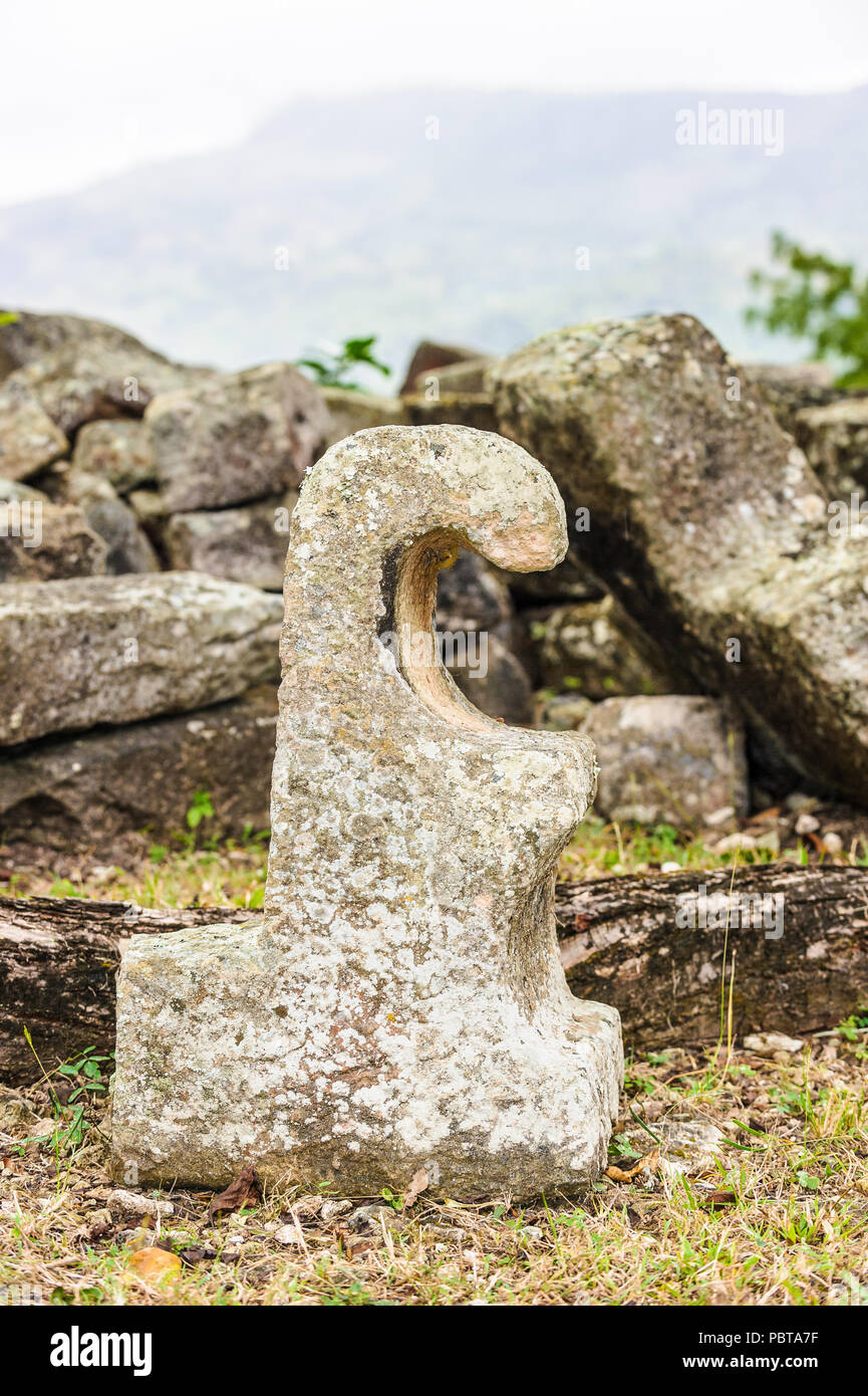 Mayan civilization ruins of Copan, an archaeological site of the Maya ...