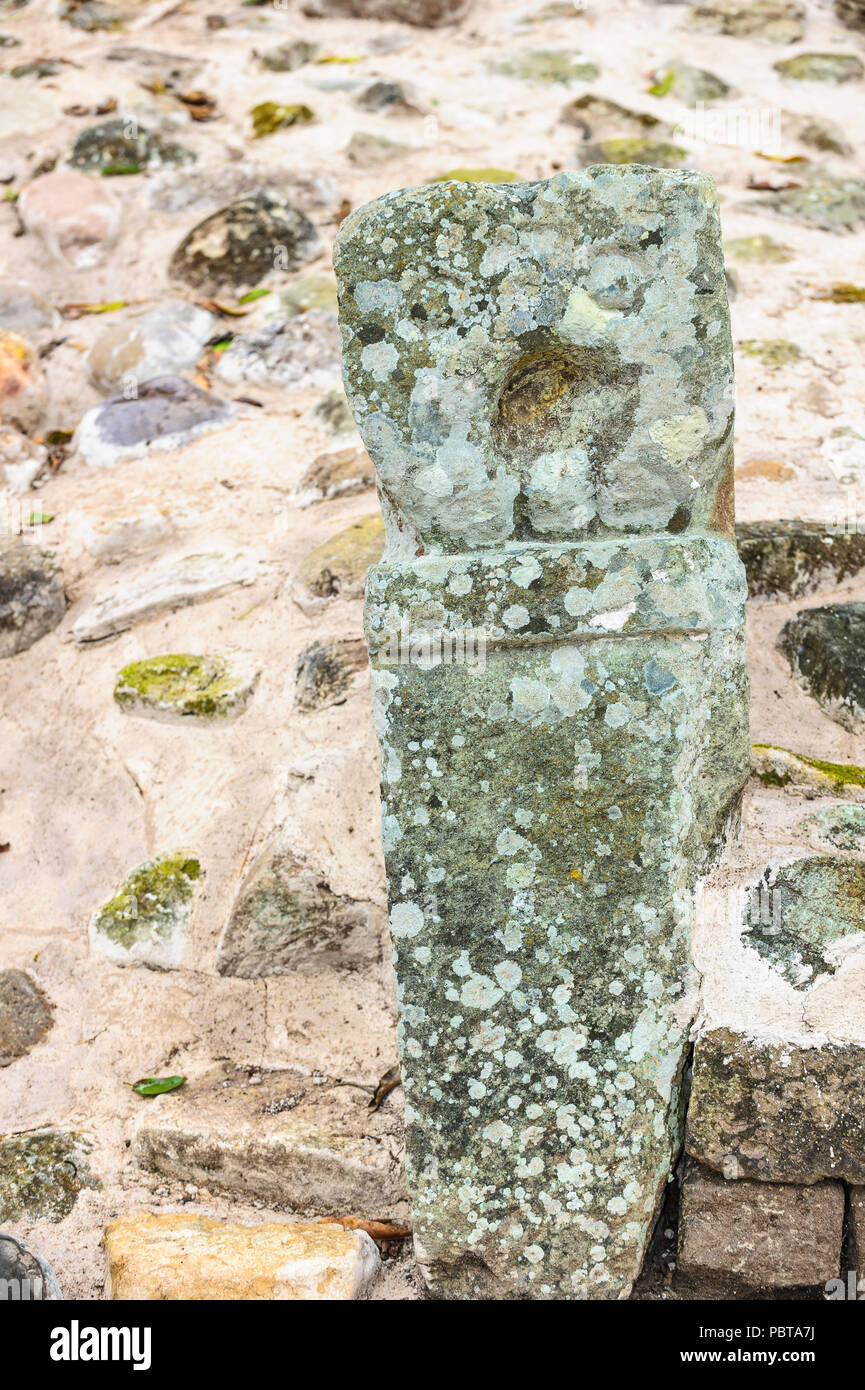 Mayan civilization ruins of Copan, an archaeological site of the Maya ...