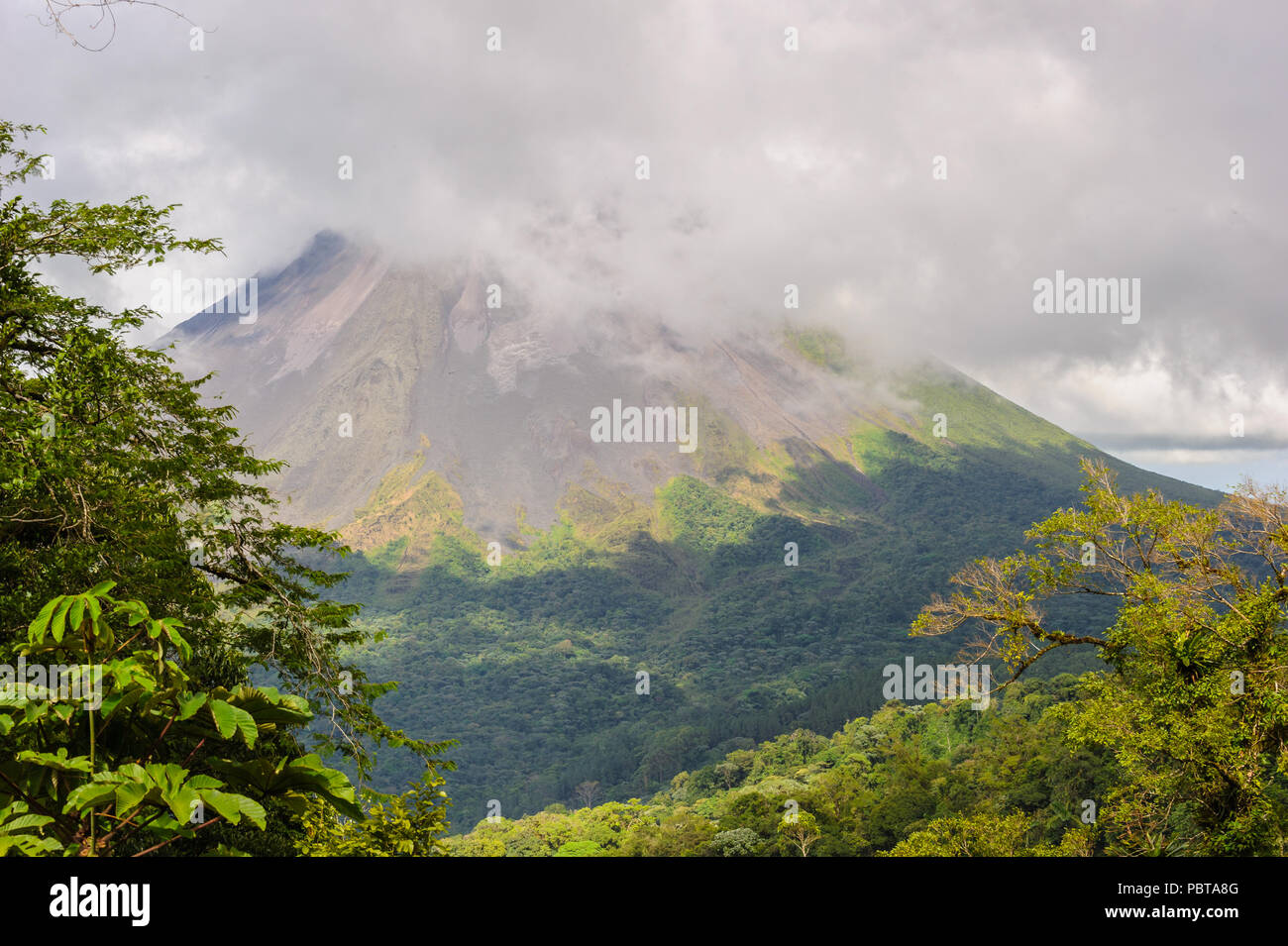 Volcano in Costa Rica Stock Photo - Alamy