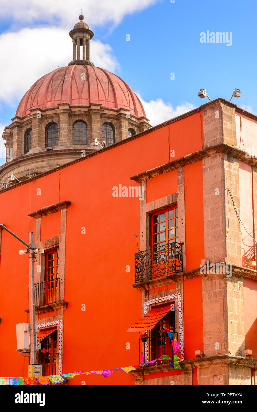 Architecture of the historic part of Mexico City, DF, the capital and ...