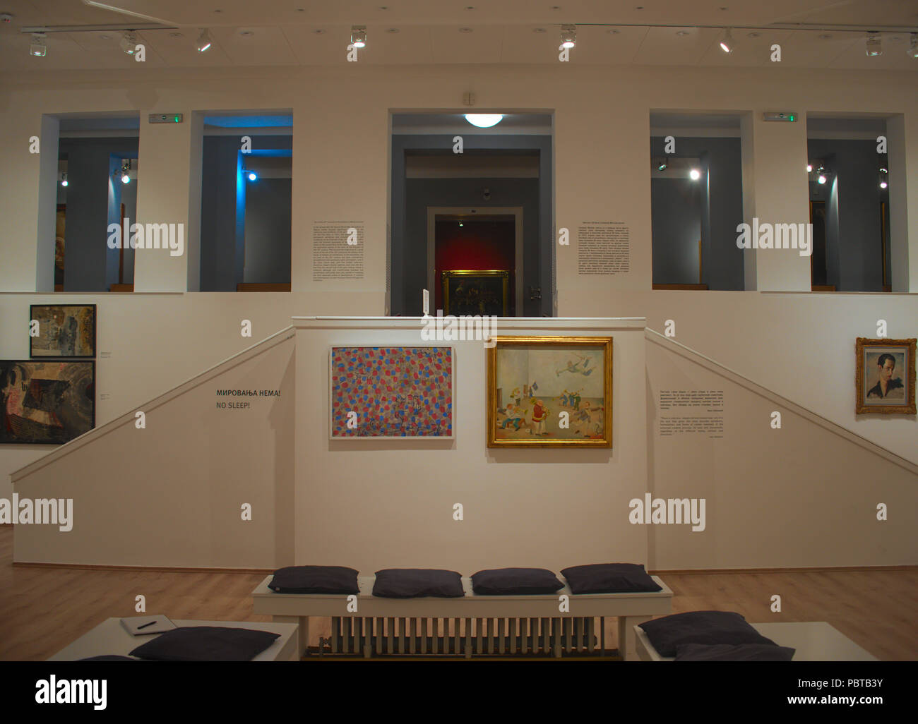 Hall in museum hi-res stock photography and images - Alamy