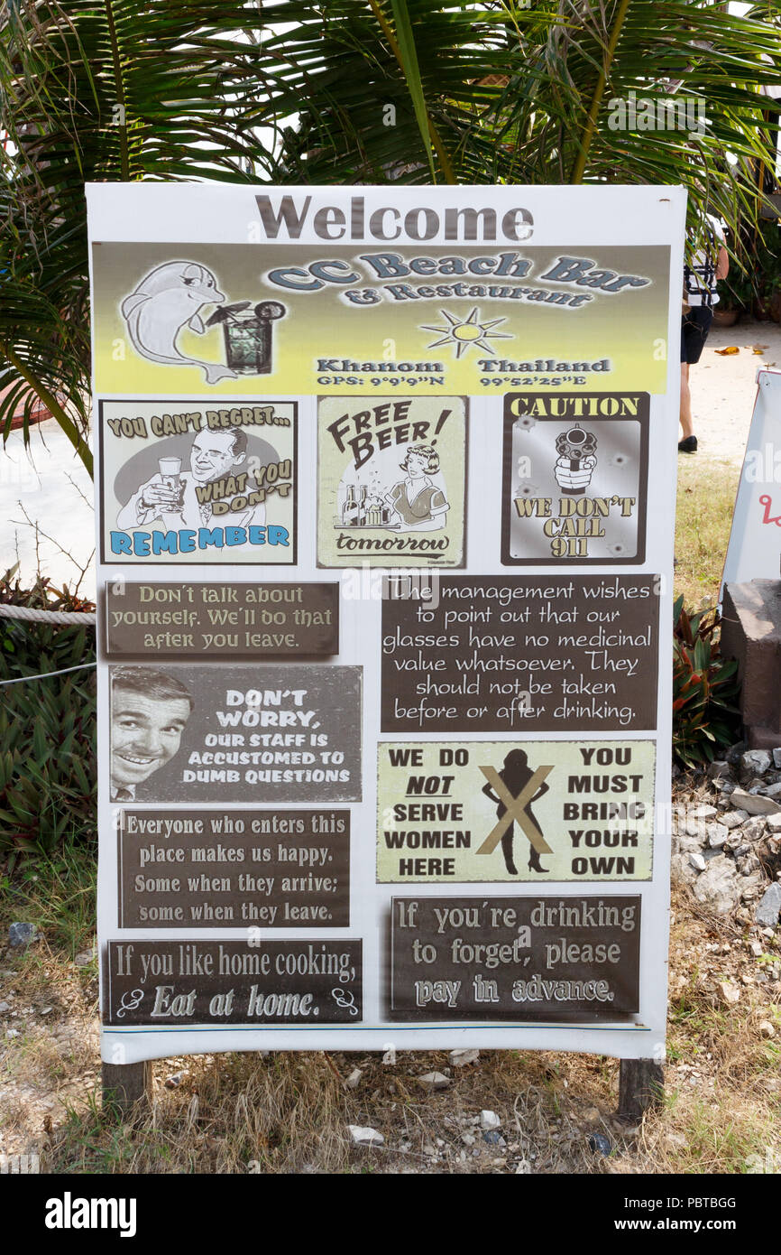 Amusing signs hi-res stock photography and images - Alamy