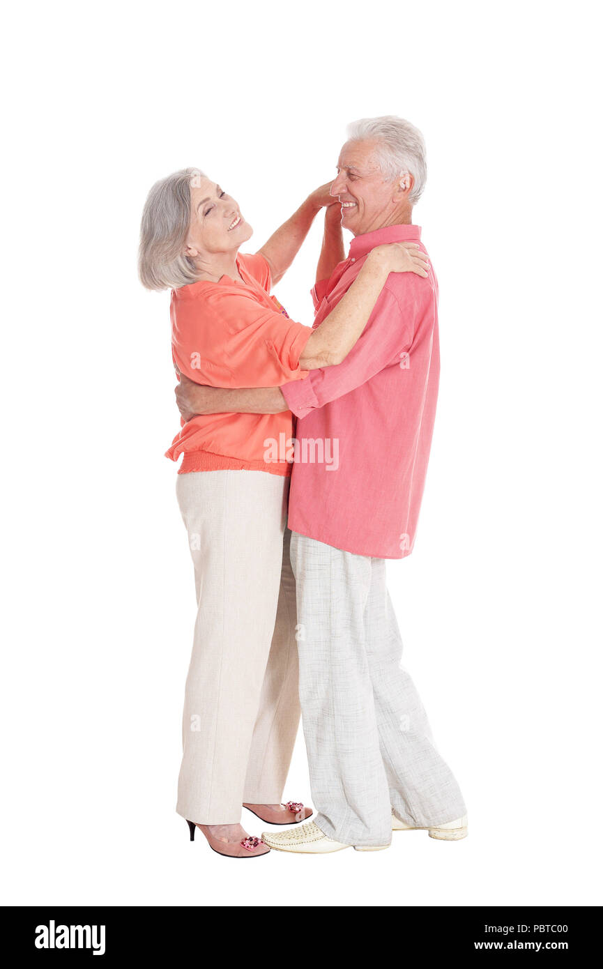 Senior couple dance happy Cut Out Stock Images & Pictures - Alamy