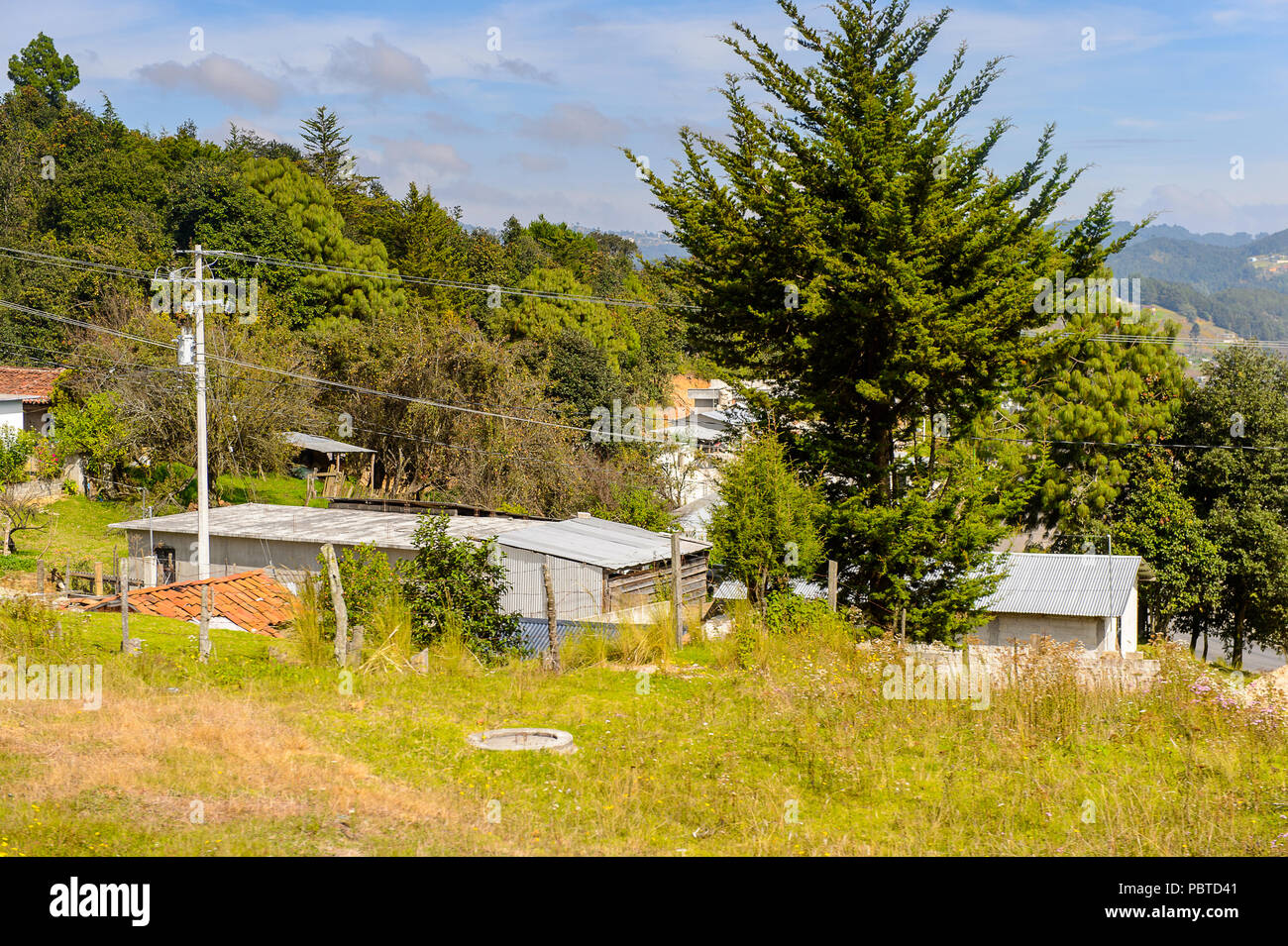 Nature near San Juan Chamula, state of Chiapas, Mexico Stock Photo - Alamy