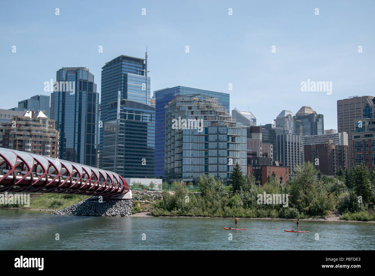 Recreation on bow river calgary hi-res stock photography and images - Alamy