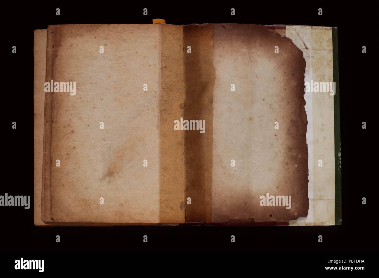 Old books on a black background Stock Photo - Alamy