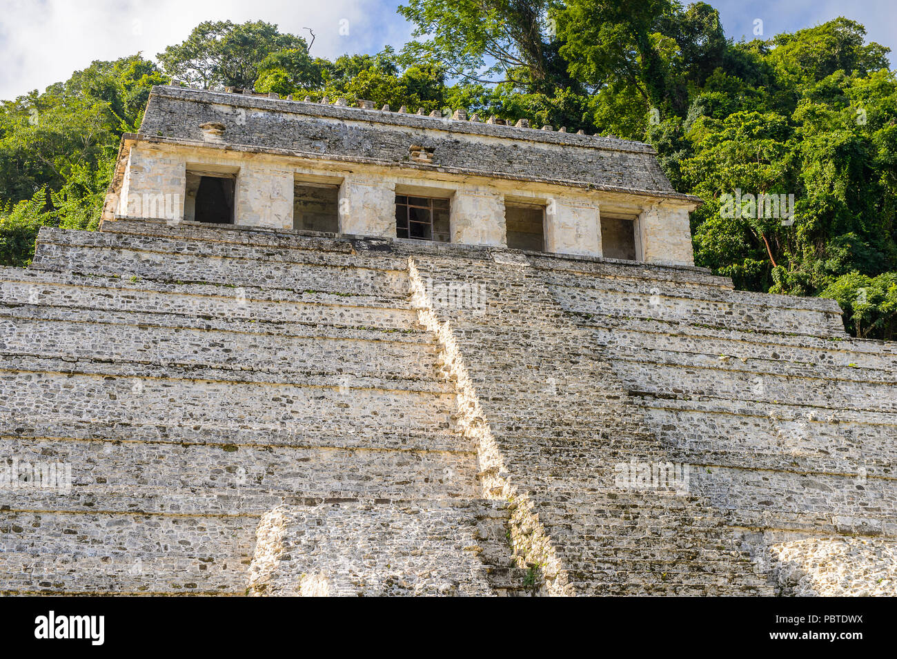 Temple of the Inscriptions, Palenque, was a pre-Columbian Maya ...