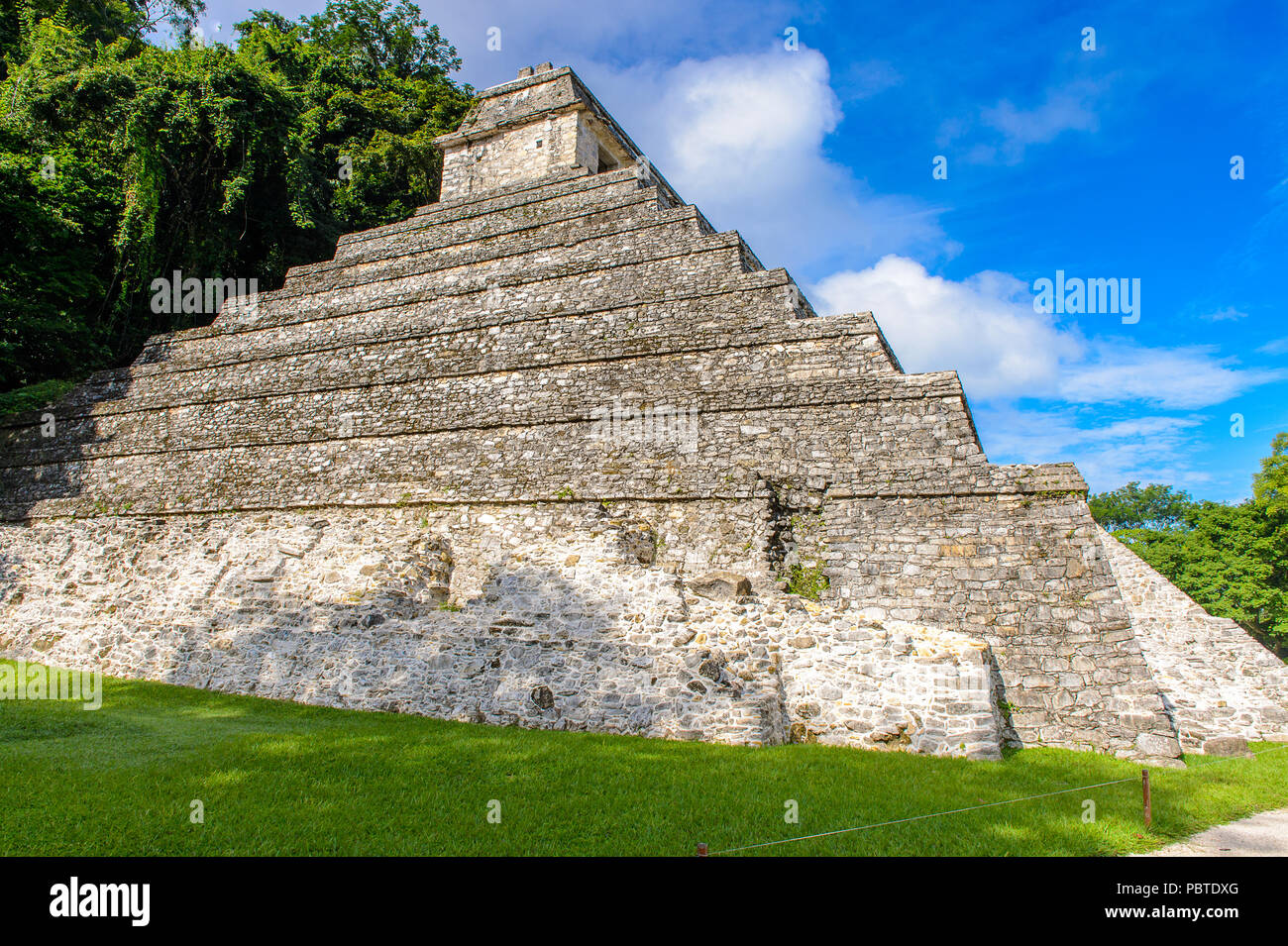Temple of the Inscriptions, Palenque, was a pre-Columbian Maya ...