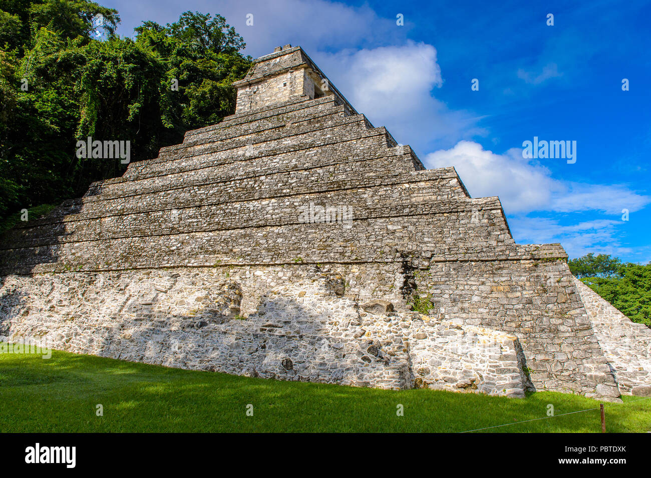 Temple of the Inscriptions, Palenque, was a pre-Columbian Maya ...