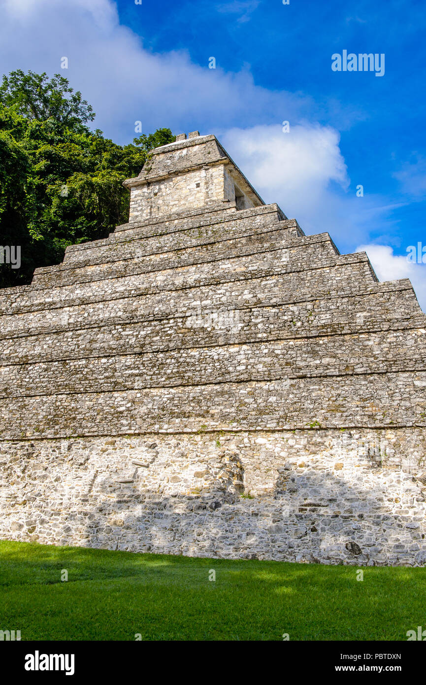 Temple of the Inscriptions, Palenque, was a pre-Columbian Maya ...