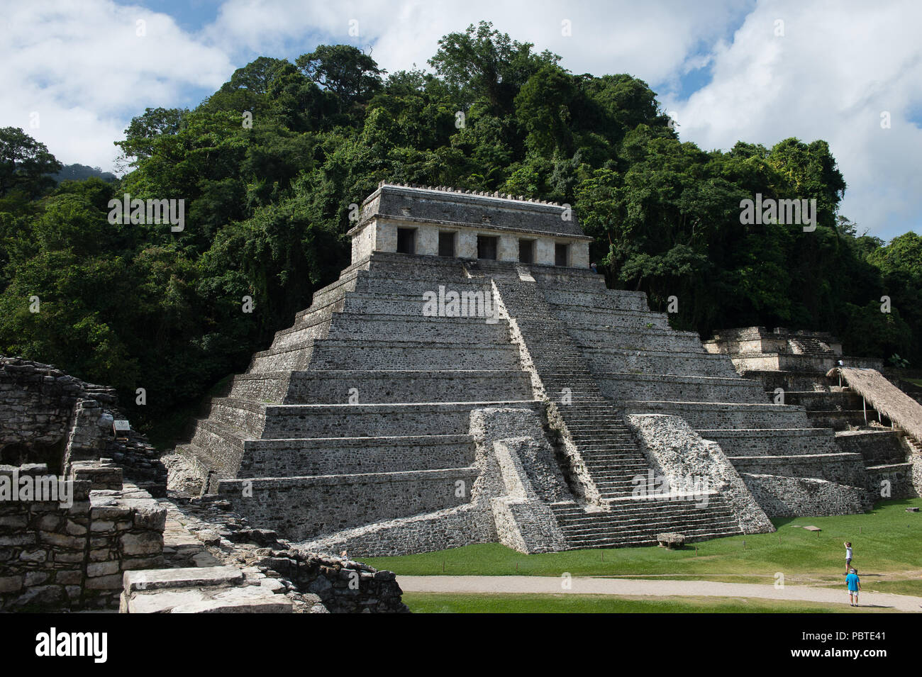 Temple of the Inscriptions, Palenque, was a pre-Columbian Maya ...