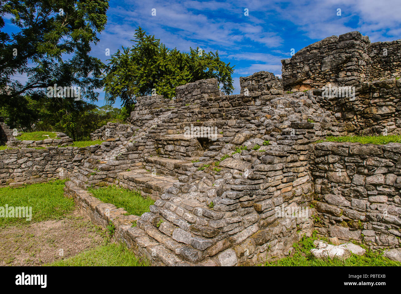 One of the temples of Palenque, was a pre-Columbian Maya civilization ...