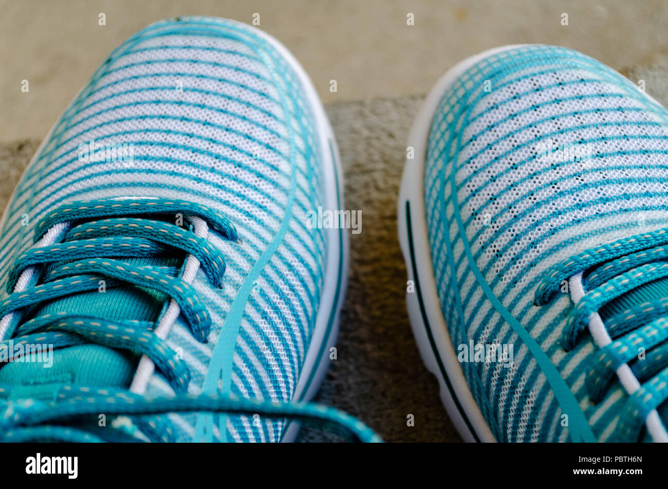 Turquoise sneakers hi-res stock photography and images - Alamy